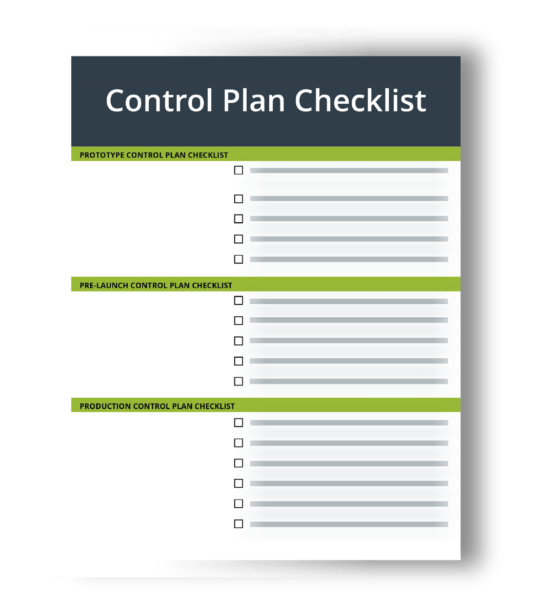 Download Control Plan Checklist | RGBSI